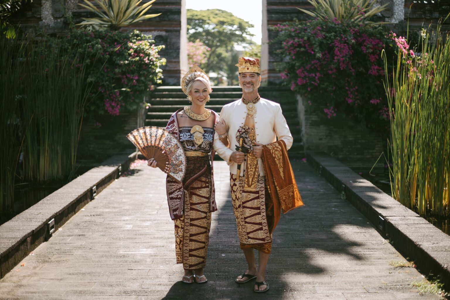 Traditional Balinese Blessing - Bali Moon Wedding